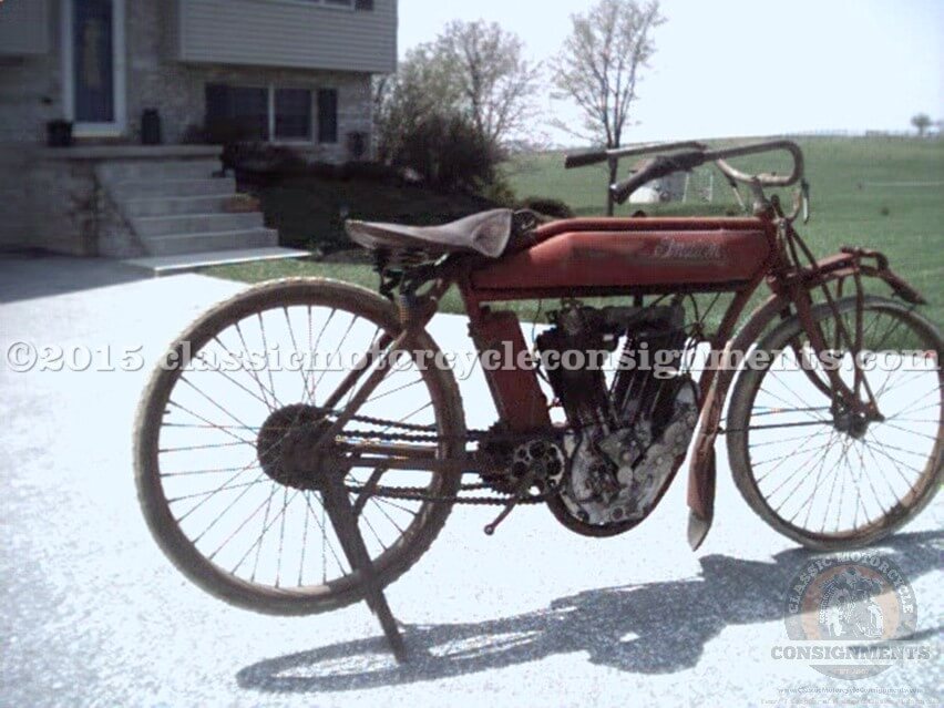 1912 INDIAN STANDARD TWIN CHAIN DRIVE SOLD!! – Classic Motorcycle Consignments