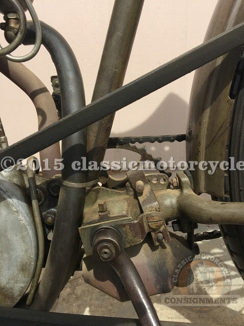 1912 Pope Motorcycle Model H – Single Cylinder Belt Drive …@Mecum Auct ...