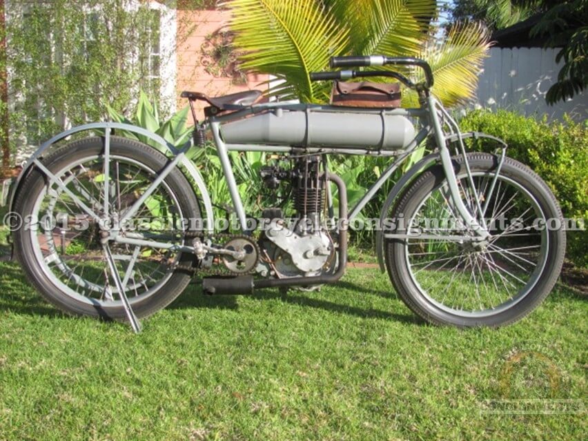 1913 Pope Motorcycle – Model K SOLD!! – Classic Motorcycle Consignments