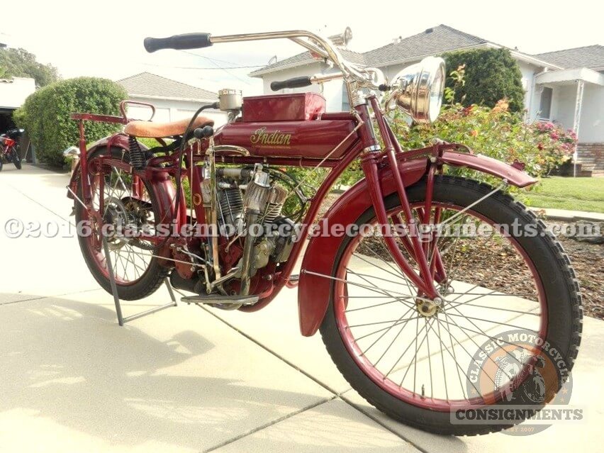 1915 Indian Big Twin Motorcycle SOLD!! – Classic Motorcycle Consignments