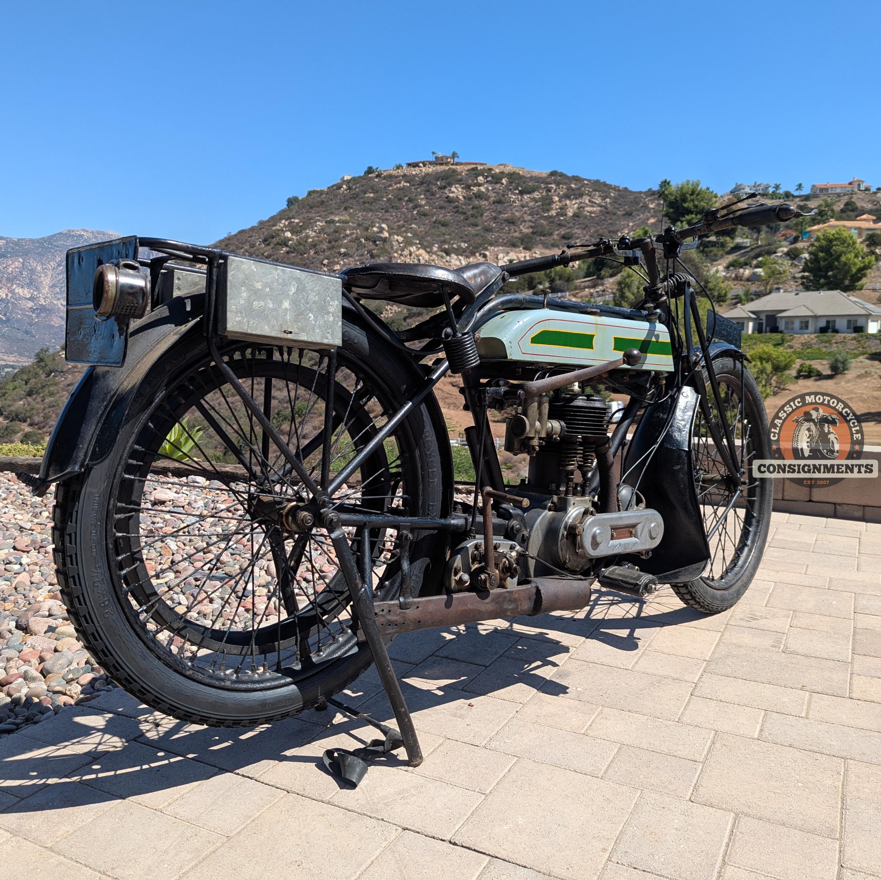 1922 TRIUMPH MODEL H – Classic Motorcycle Consignments