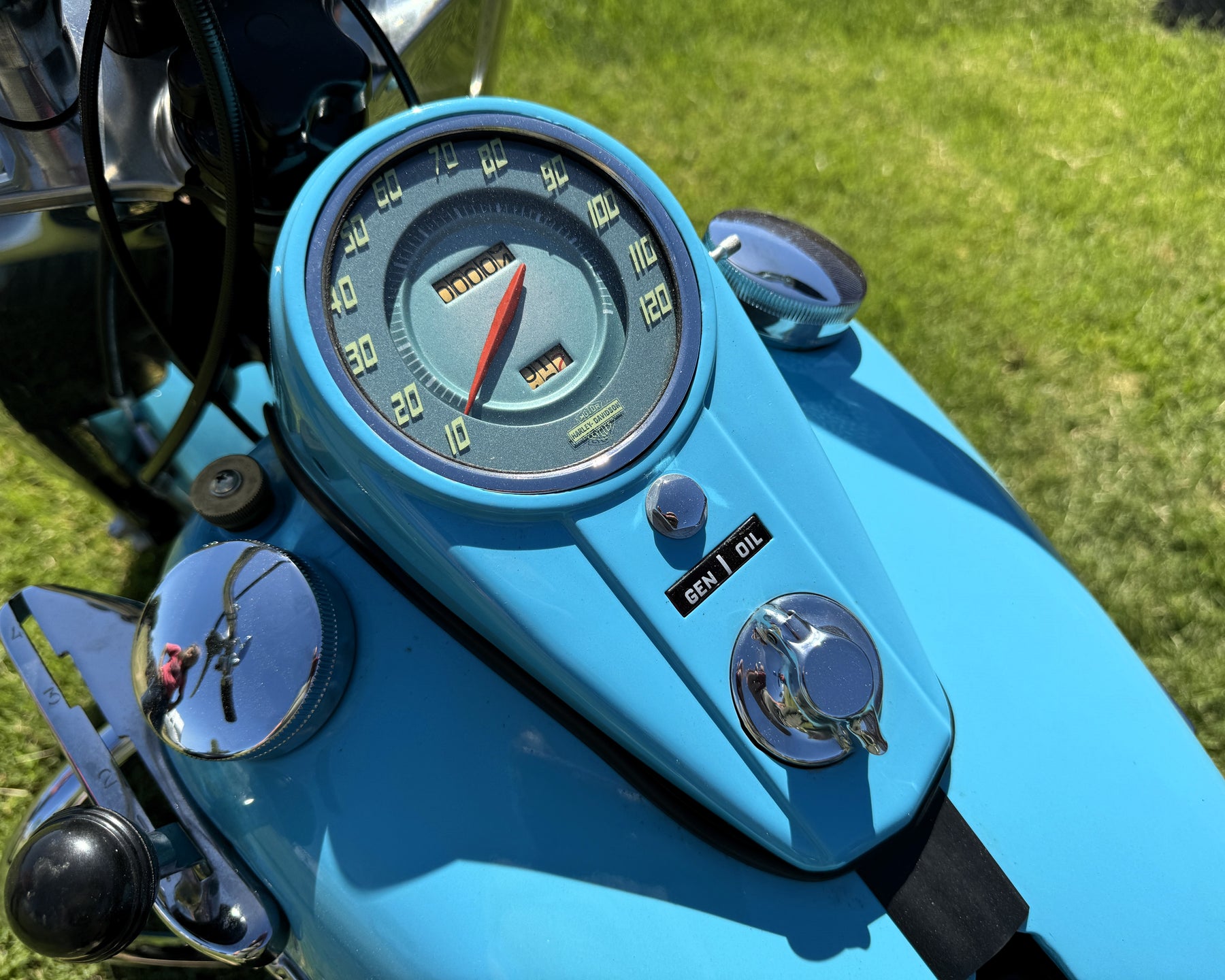 SOLD - 1949 Harley Davidson EL Panhead - Fresh Restoration - SOLD ...