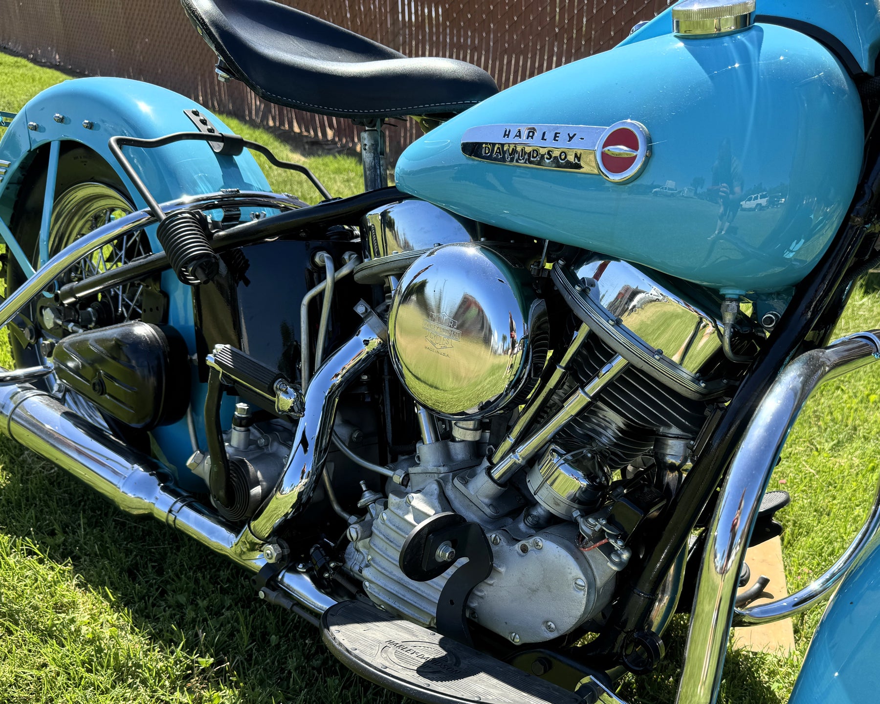 SOLD - 1949 Harley Davidson EL Panhead - Fresh Restoration - SOLD ...