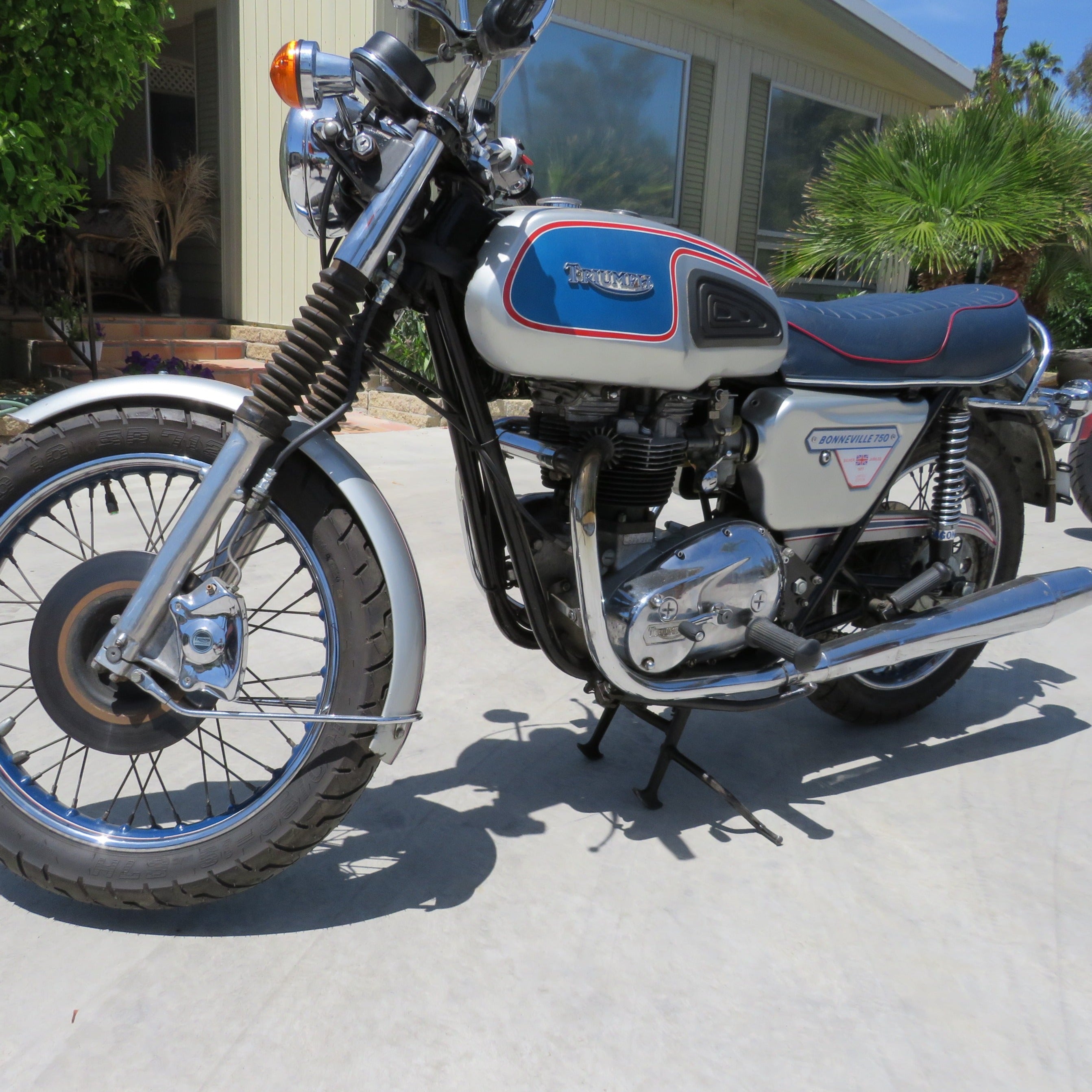 1977 Triumph Bonneville 750 Silver Jubilee – Classic Motorcycle ...