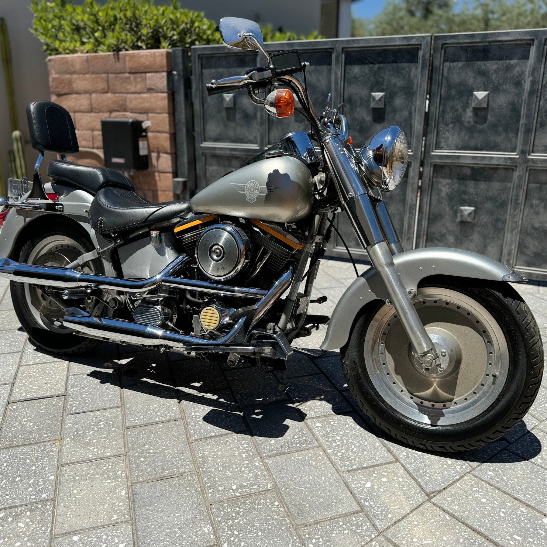 SOLD - 1990 Harley Davidson FLSTFB Fat Boy Motorcycle - SOLD – Classic ...