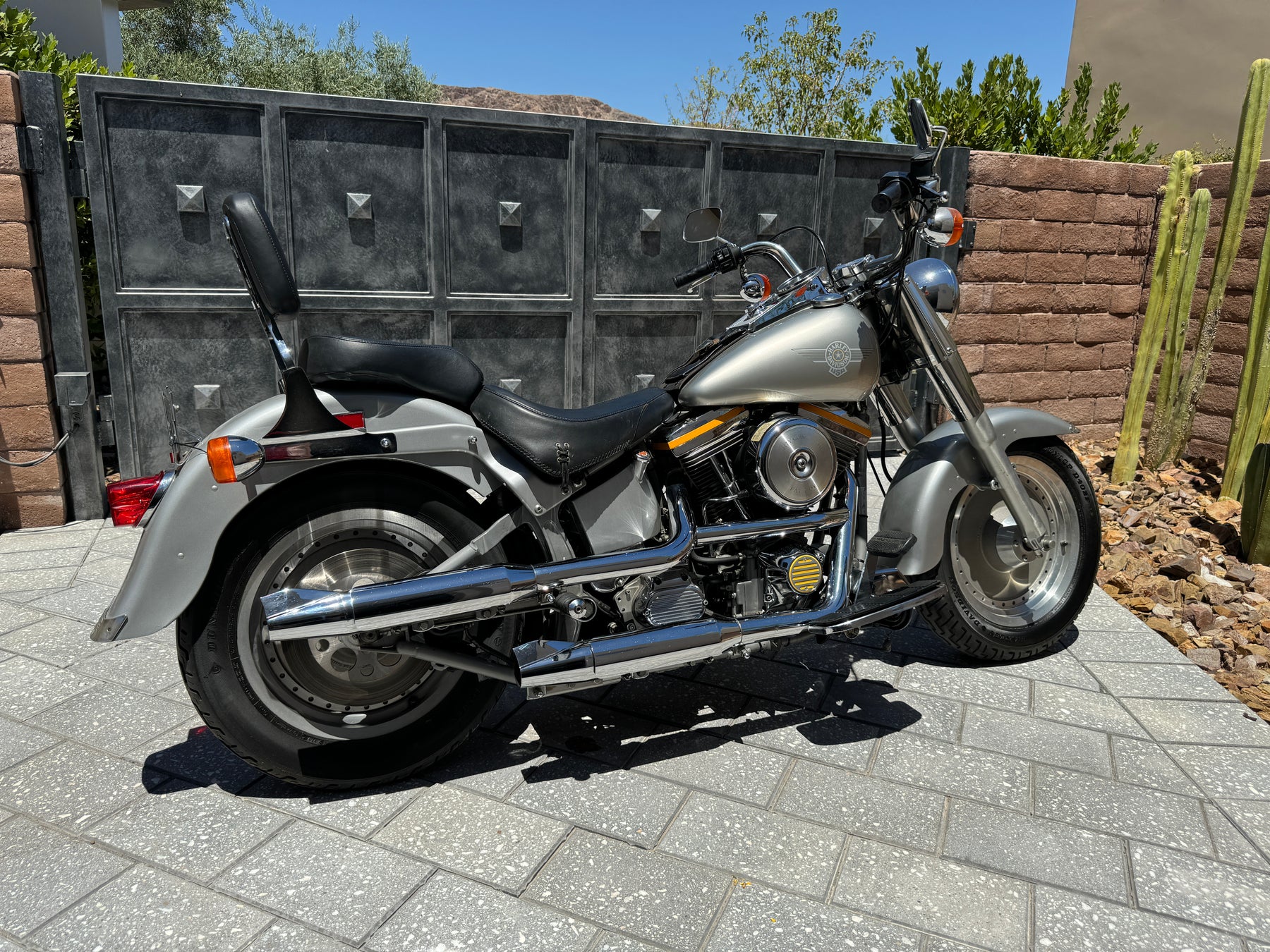 SOLD - 1990 Harley Davidson FLSTFB Fat Boy Motorcycle - SOLD – Classic ...