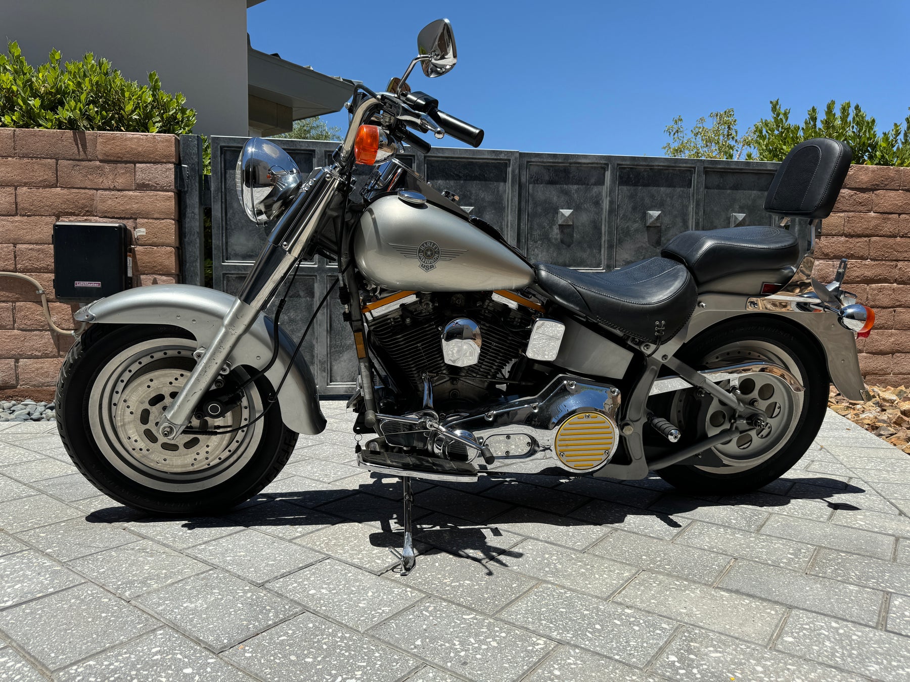 SOLD - 1990 Harley Davidson FLSTFB Fat Boy Motorcycle - SOLD – Classic ...