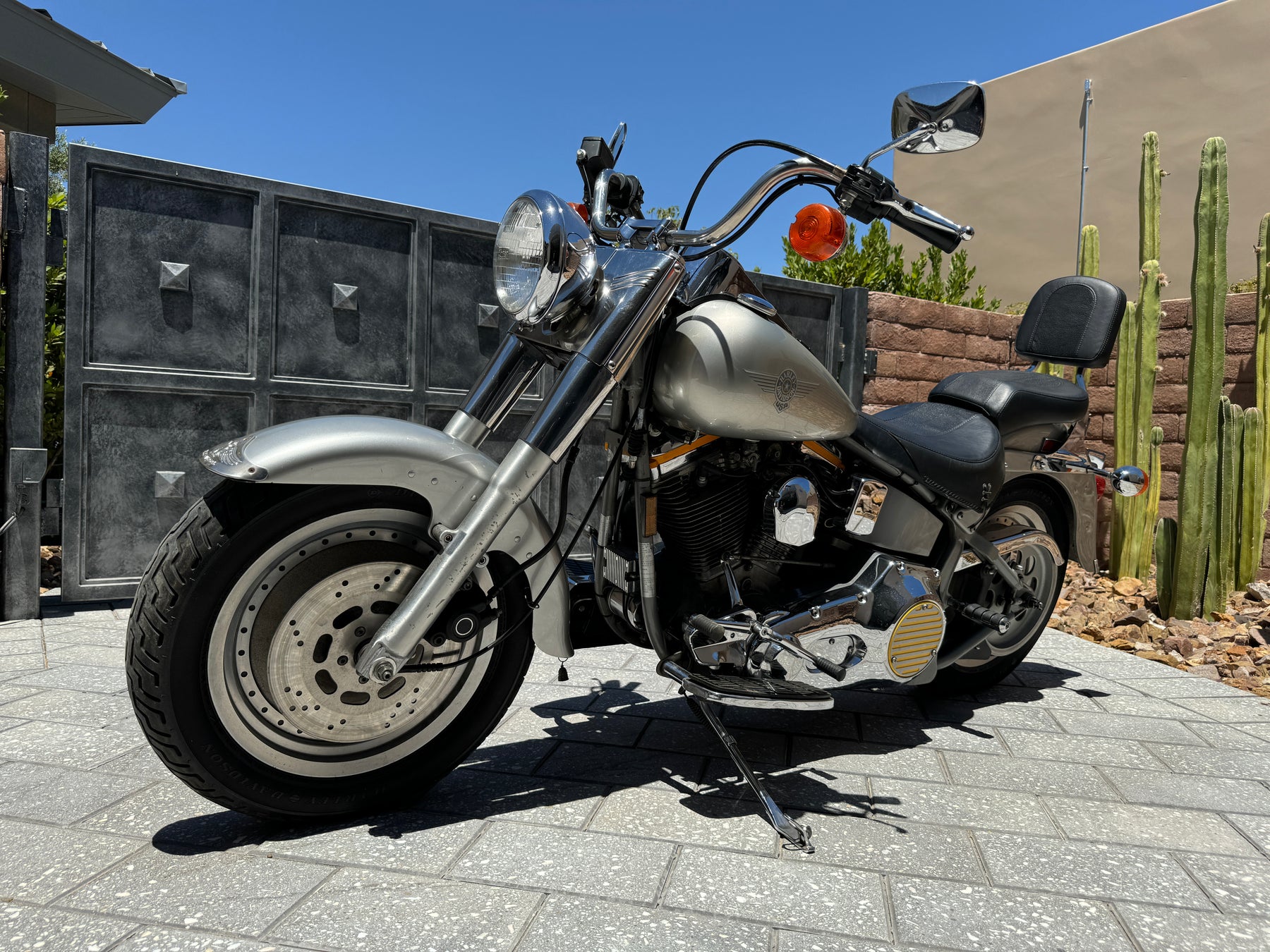 SOLD - 1990 Harley Davidson FLSTFB Fat Boy Motorcycle - SOLD – Classic ...